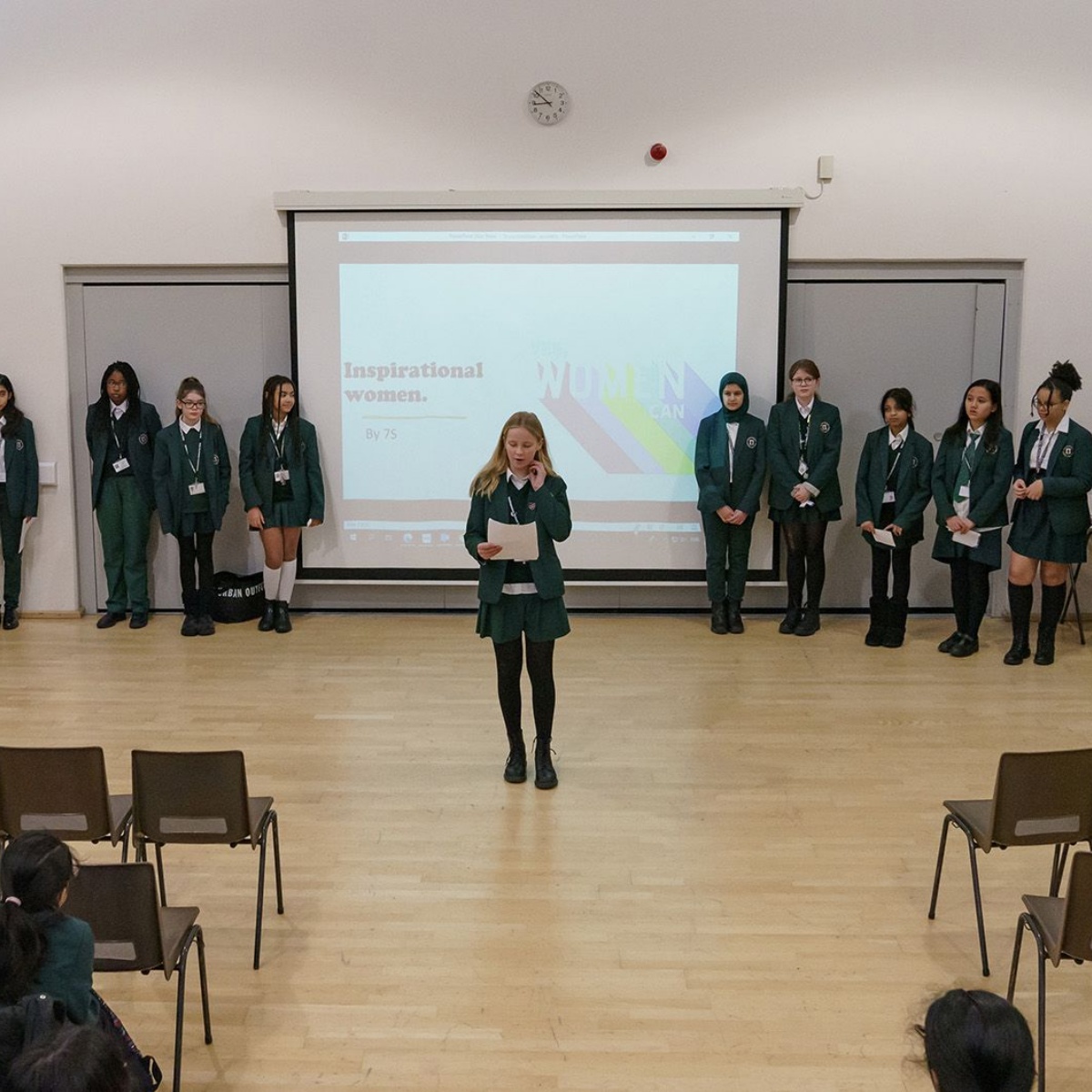 Walthamstow School for Girls - International Women's Day Assembly by 7S